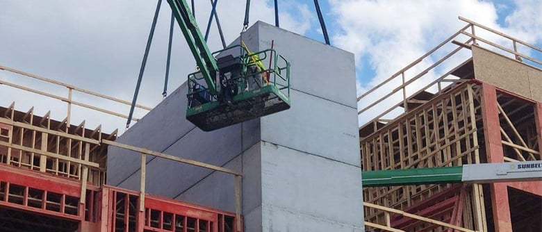 Using Precast Concrete for Elevator and Stair Shafts