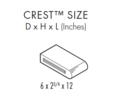 GRAND CREST™ BULLNOSE PAVERS